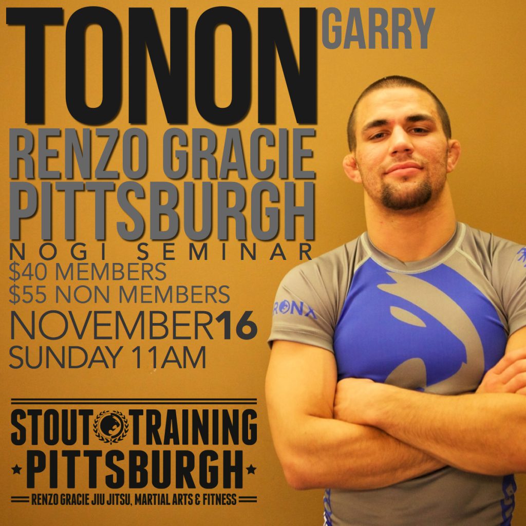 Garry Tonon Brazilian Jiu Jitsu Pittsburgh Seminar - Garry Tonon ...